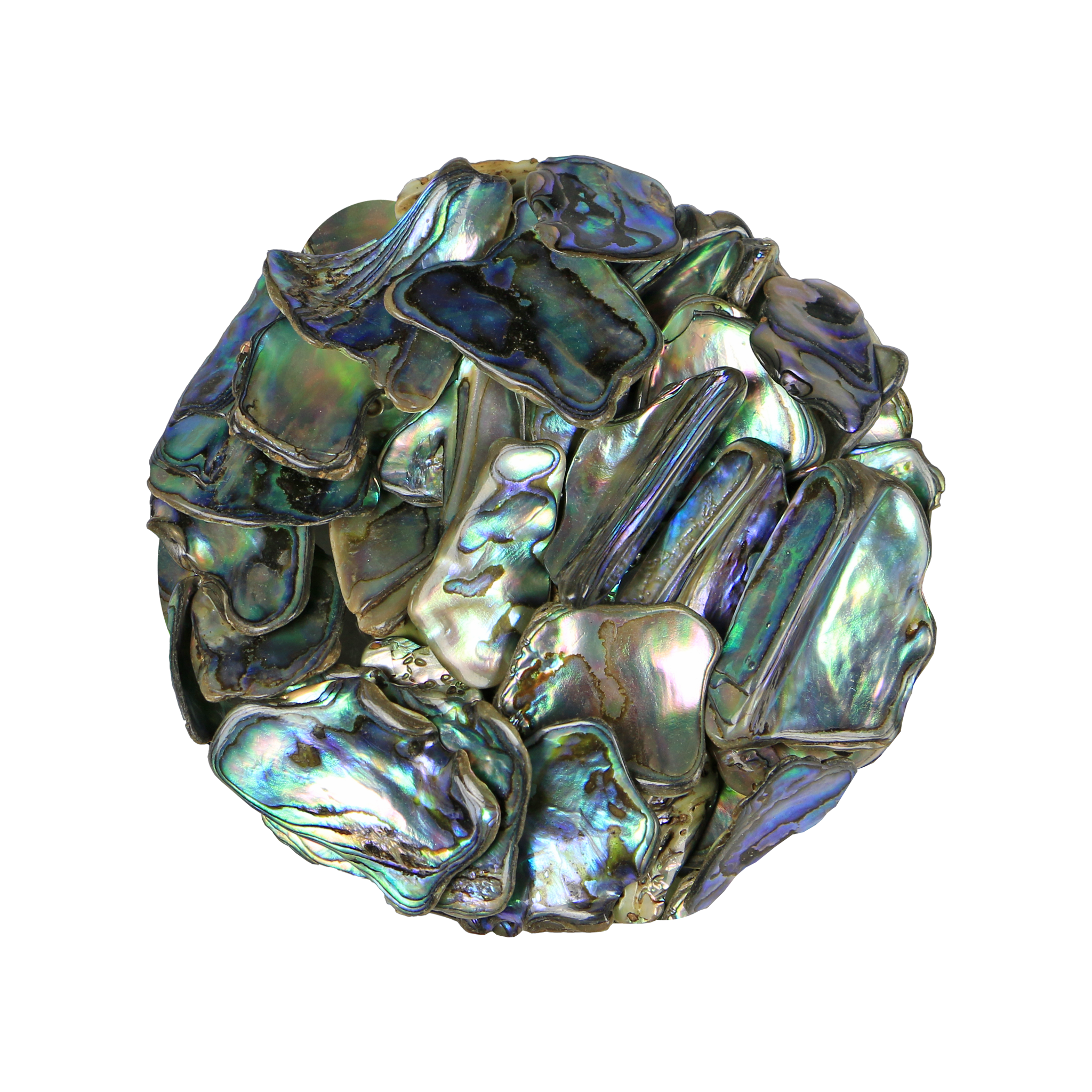 Pāua Satin Chunky | Medium Pieces | Jewellery, Mosaics & Resin Crafting ...